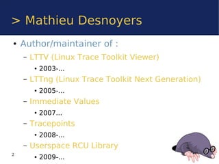 Userspace RCU library : what linear multiprocessor scalability means for your application | PPT
