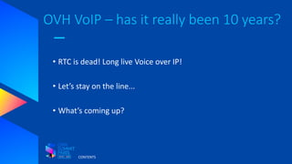 Telephony: How to prepare for the end of PSTN, with VoIP | PDF