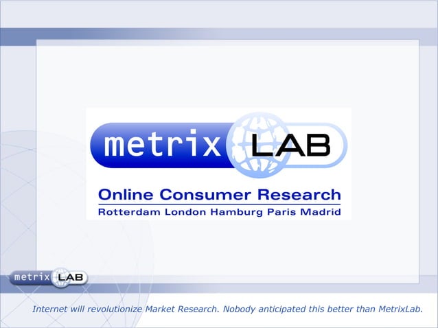 Mathilde Beljaarts Metrix Lab | PPT
