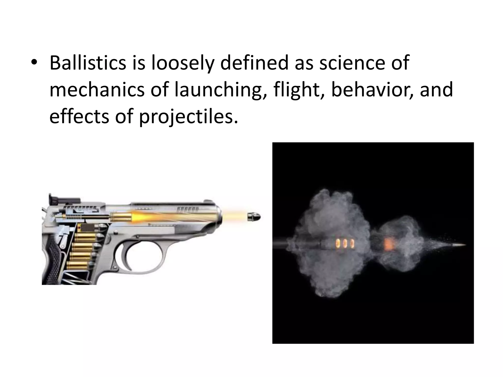 Math in ballistics | PPTX