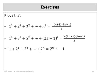 Math induction principle (slides) | PDF | Programming Languages | Computing