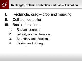 Lession 14,15 : Math in flash | PPT