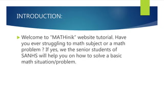 Mathinik | PPTX | Games and Puzzles | Hobbies & Interests