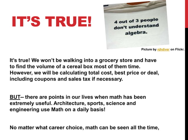 Math in real life! | PPTX