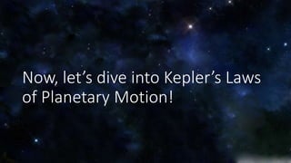 Math In Space: Planetary Orbits | PPTX