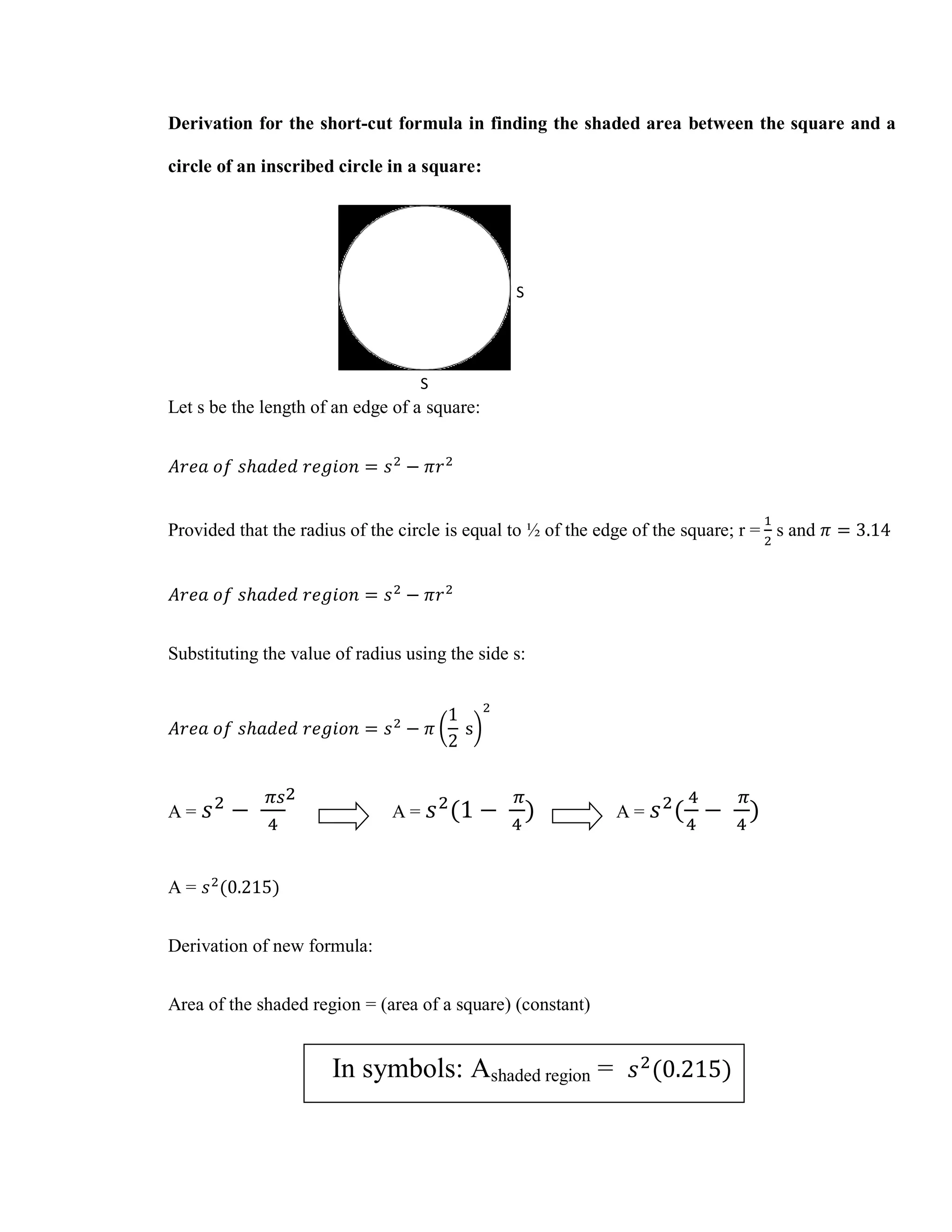 Math investigatory project 2016 | PDF