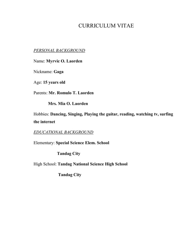 Math Investigatory Project 2016 Math Investigatory Project 2016