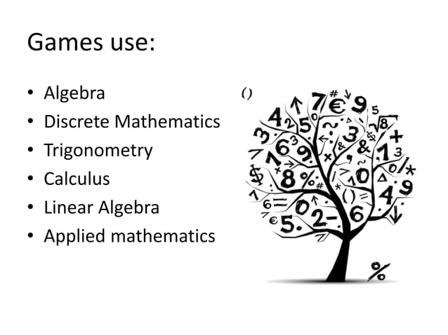 Math in video games | PPTX