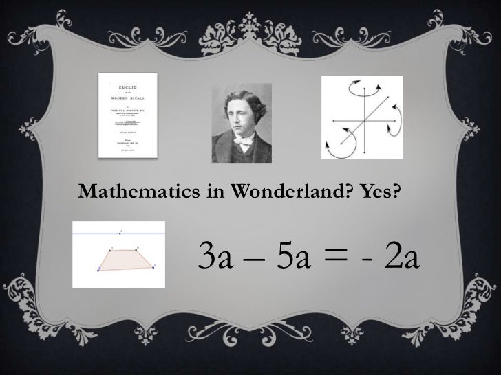 Math in wonderland