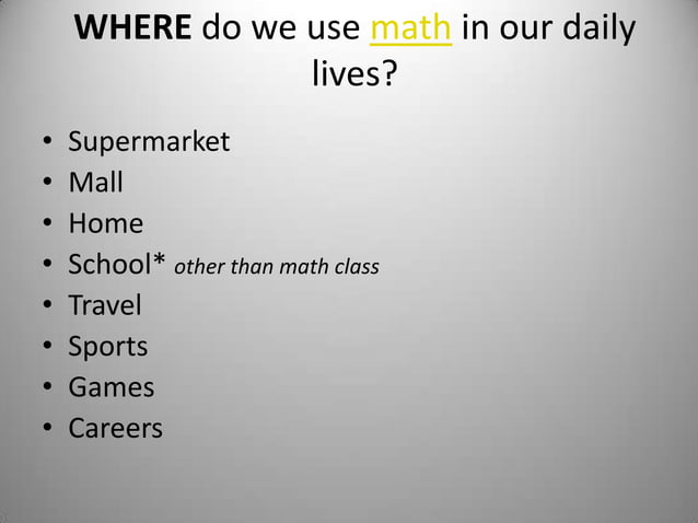 Math is all around us | PPTX