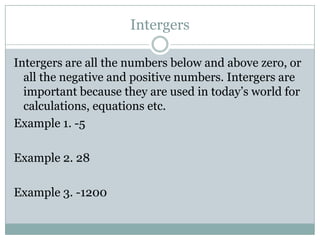 Math journal chapters 1 3 | PPT