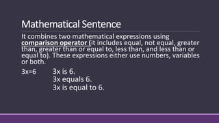 Comprehensive Guide to Mathematical Language, Sets, and Operations | PDF