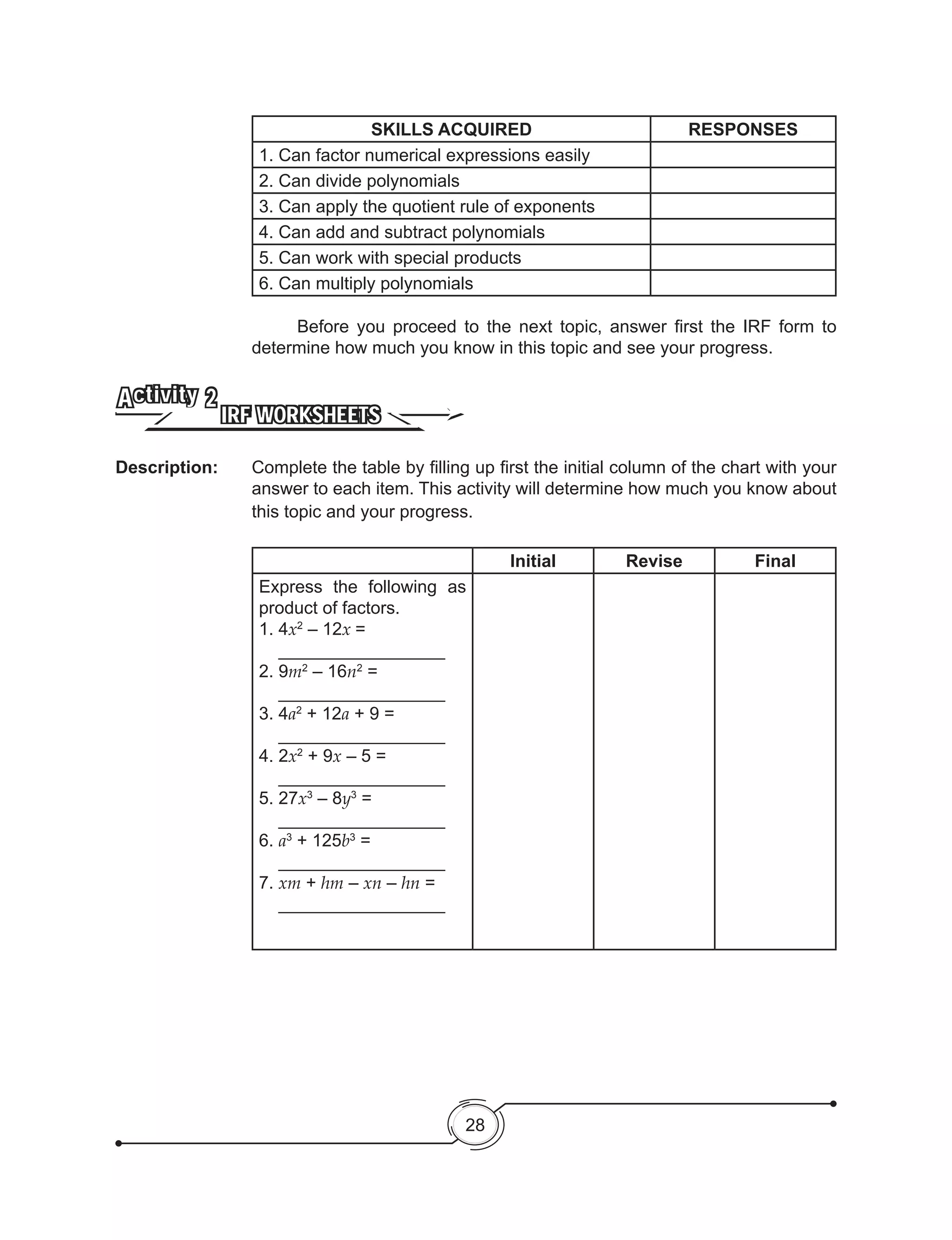 K to 12 - Grade 8 Math Learner Module | PDF | Physics | Science