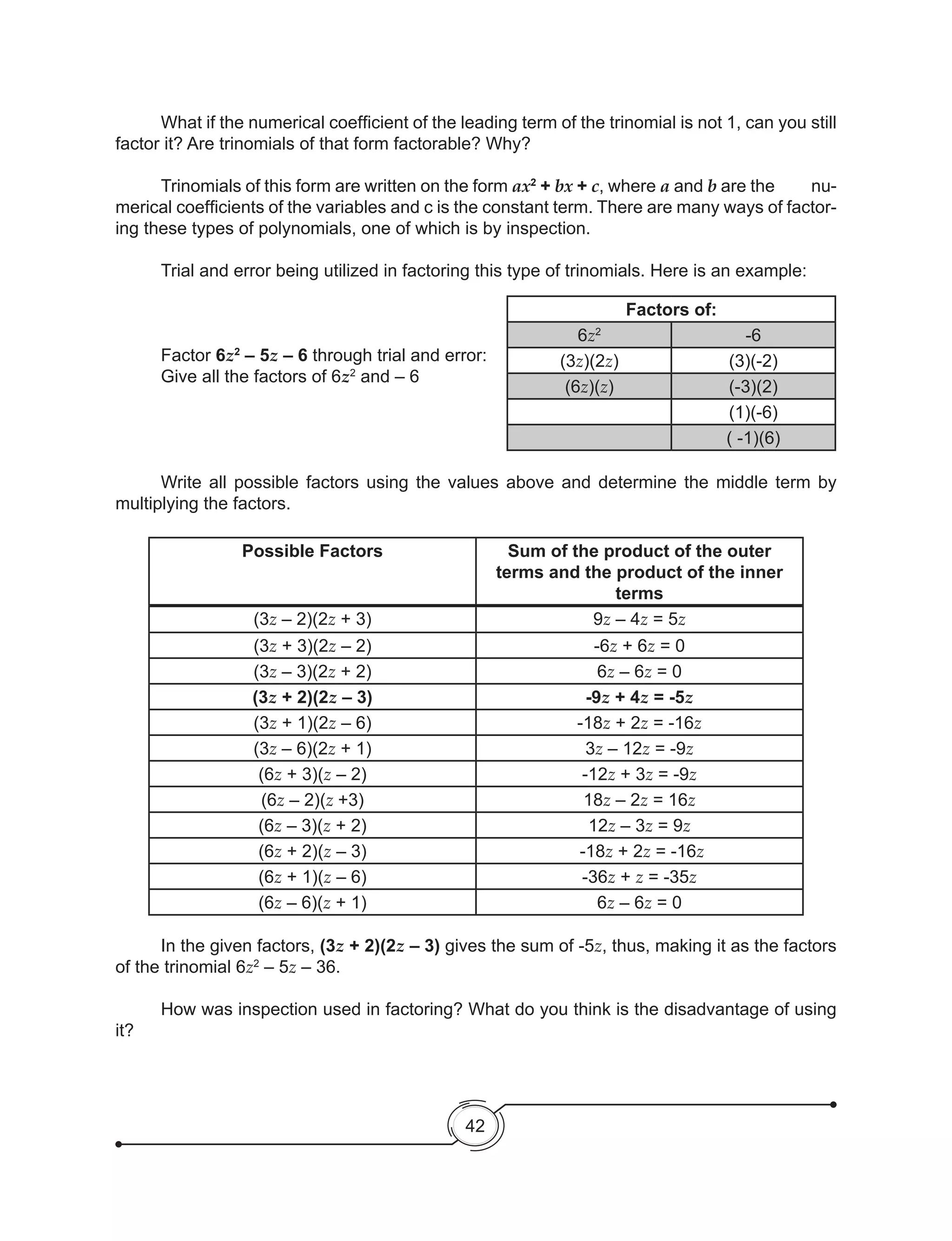 K to 12 - Grade 8 Math Learner Module | PDF