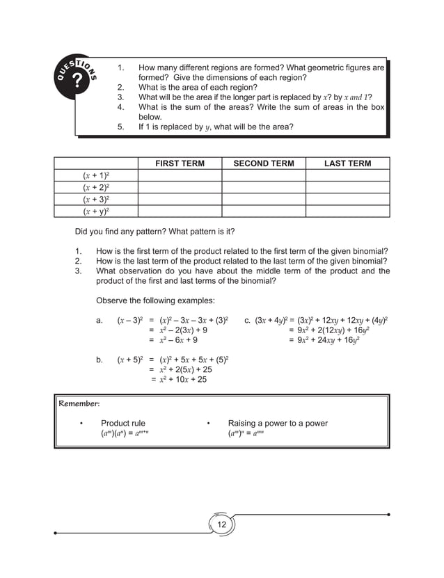 K to 12 - Grade 8 Math Learner Module | PDF | Physics | Science