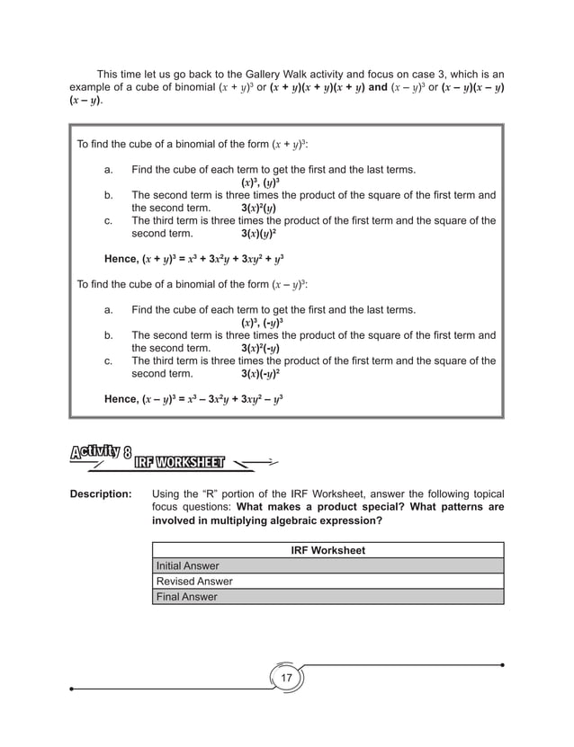 K to 12 - Grade 8 Math Learner Module | PDF | Physics | Science