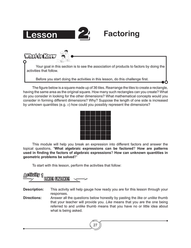 K to 12 - Grade 8 Math Learner Module | PDF | Physics | Science