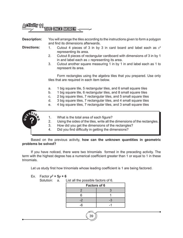 K to 12 - Grade 8 Math Learner Module | PDF | Physics | Science