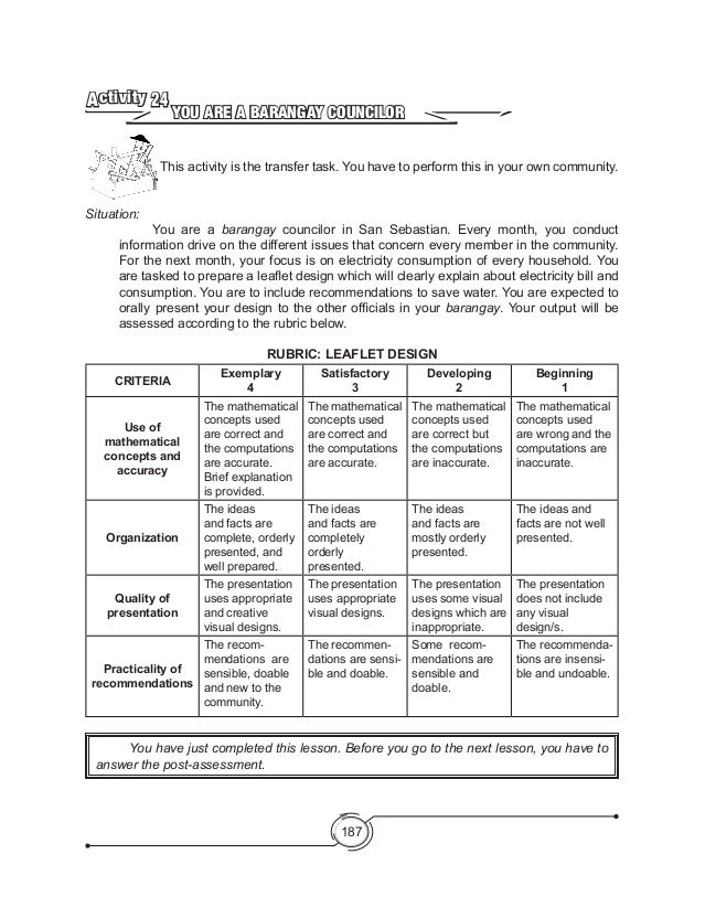 MATH MODULE GRADE 8 MATH MODULE GRADE 8