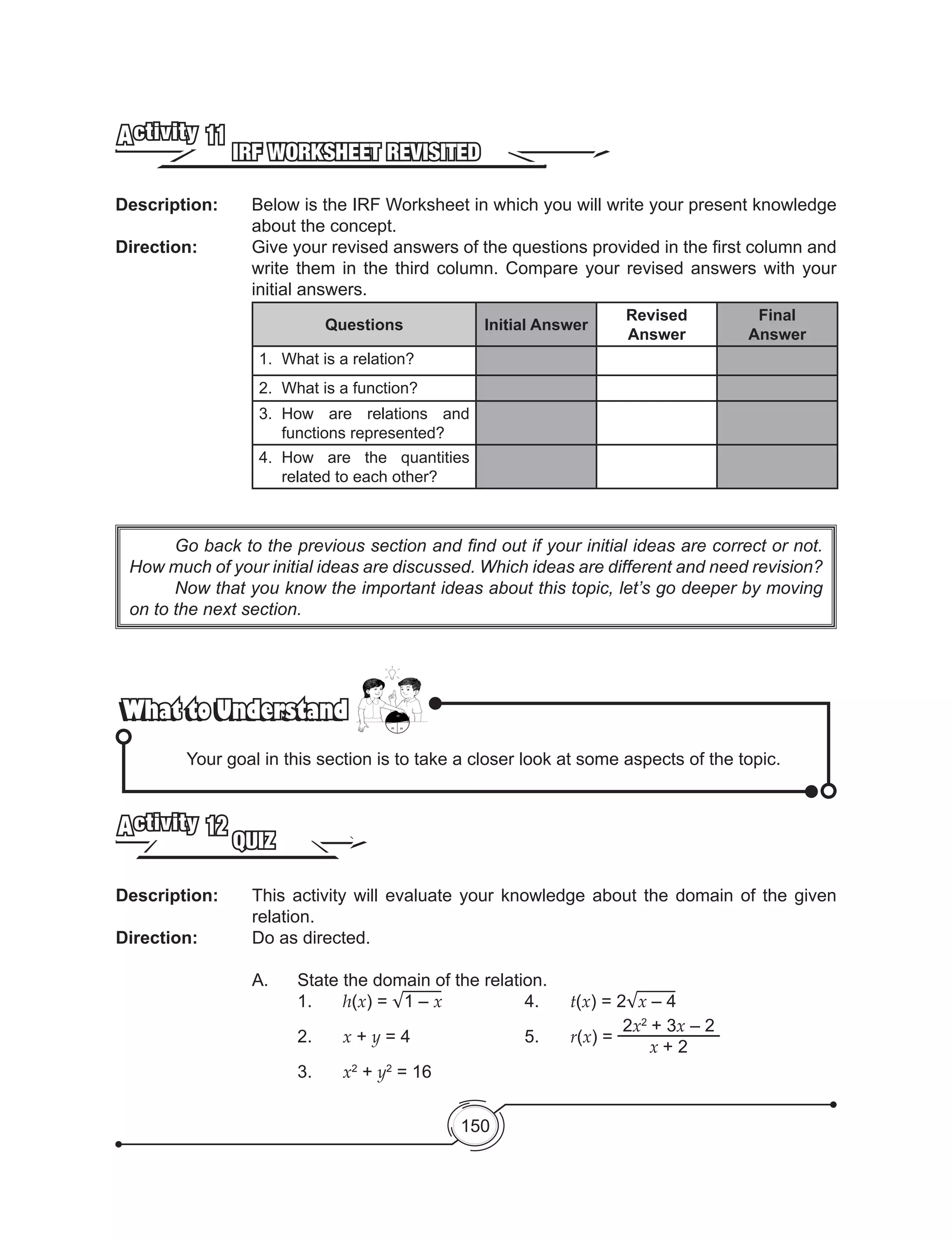 K to 12 - Grade 8 Math Learners Module Quarter 2 | PDF