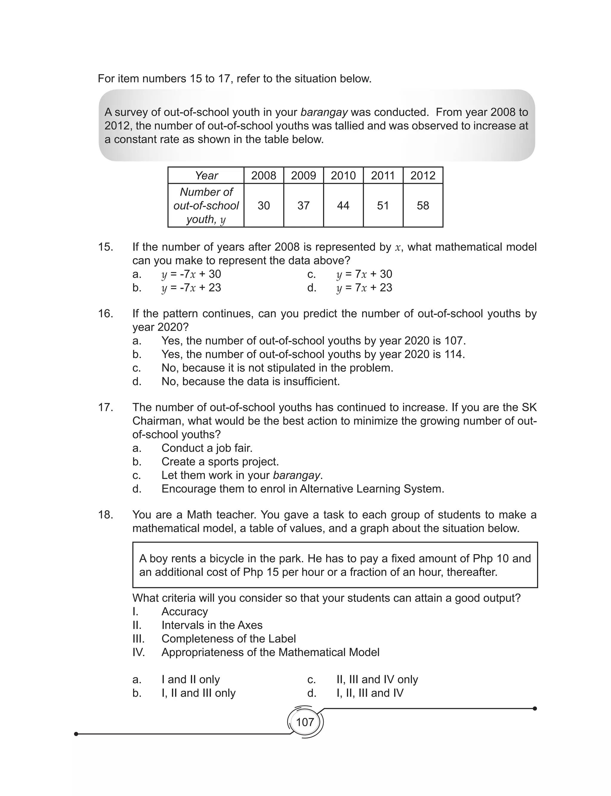 K to 12 - Grade 8 Math Learners Module Quarter 2 | PDF