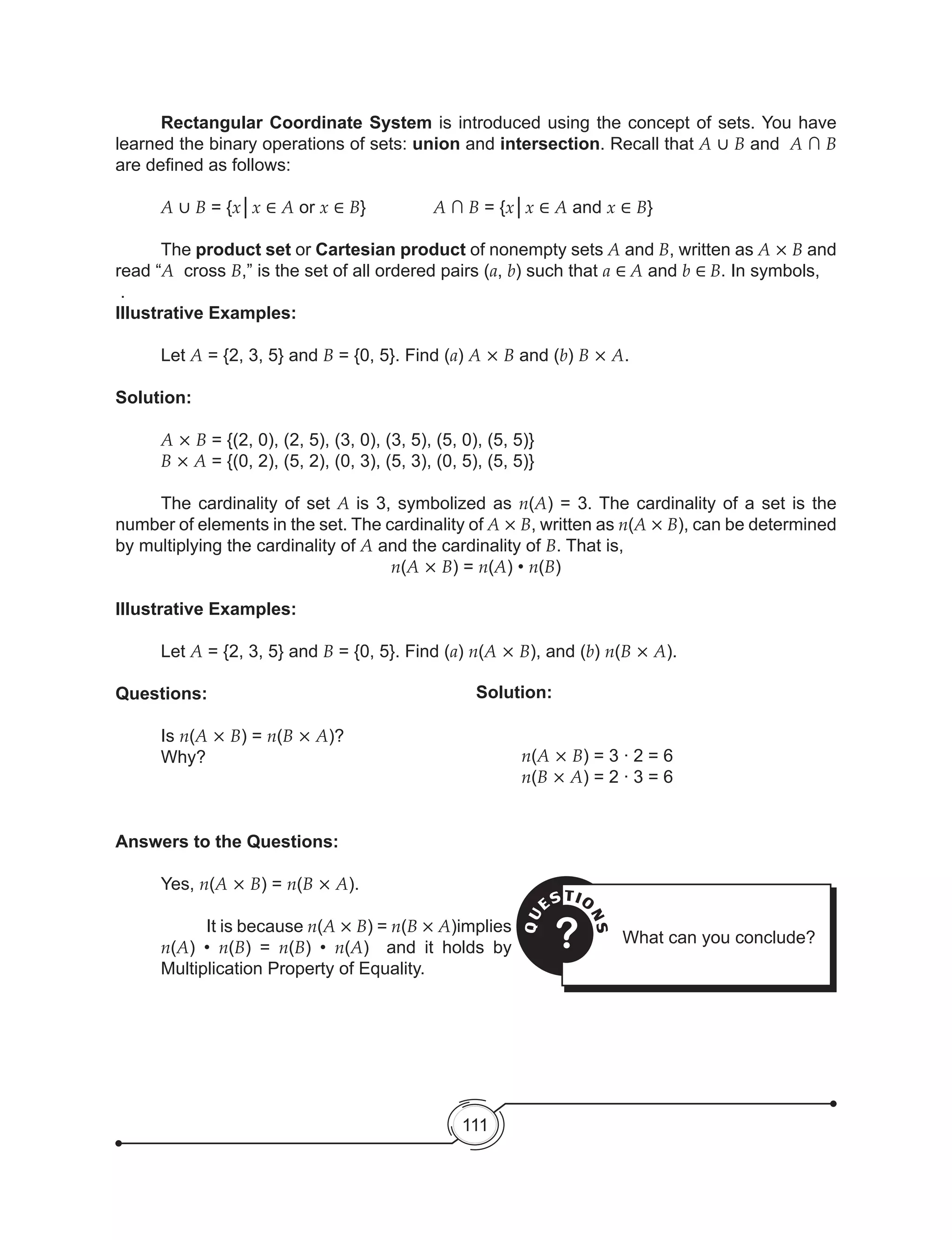 K to 12 - Grade 8 Math Learners Module Quarter 2 | PDF