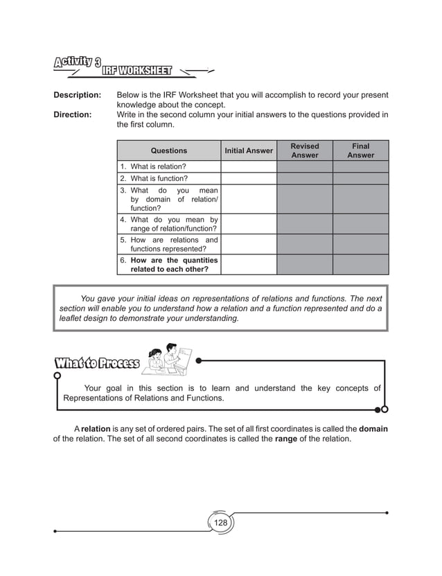 K to 12 - Grade 8 Math Learners Module Quarter 2 | PDF