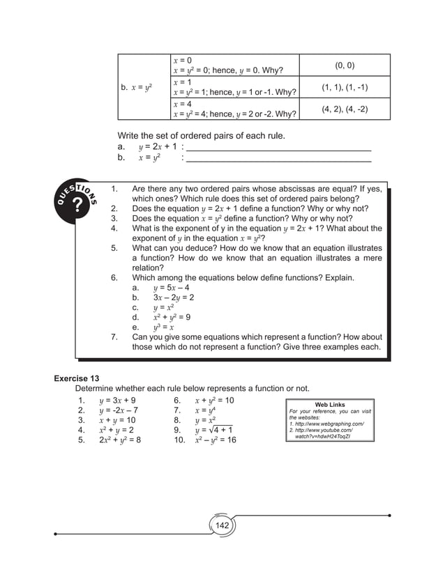 K to 12 - Grade 8 Math Learners Module Quarter 2 | PDF