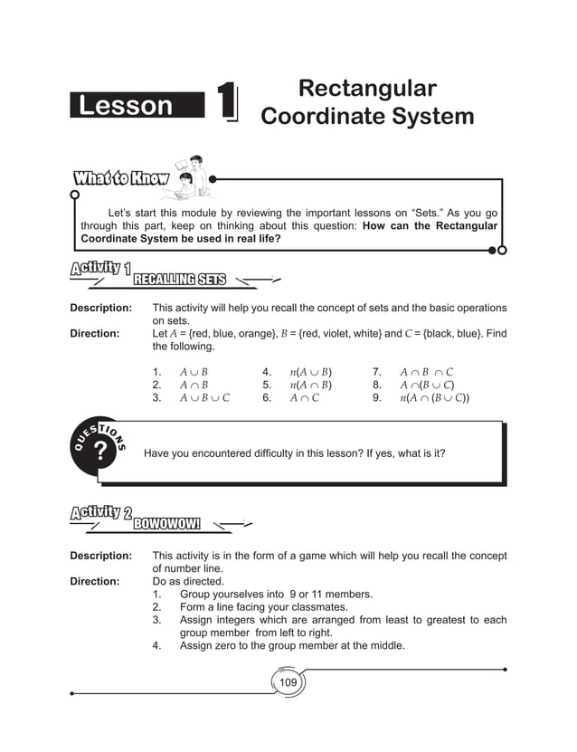 K to 12 - Grade 8 Math Learners Module Quarter 2 | PDF