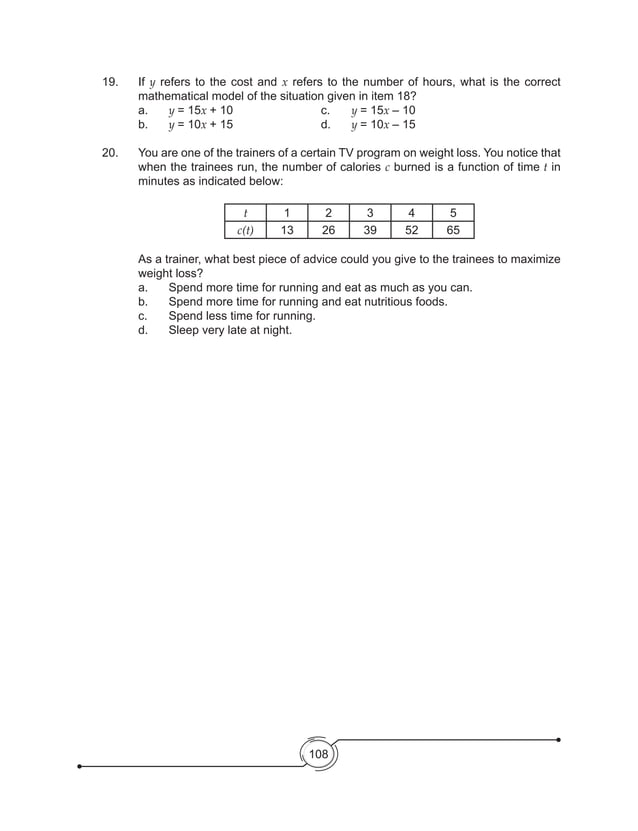 K to 12 - Grade 8 Math Learners Module Quarter 2 | PDF