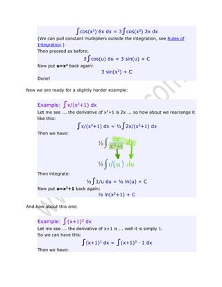 Math lecture 10 (Introduction to Integration) | PDF