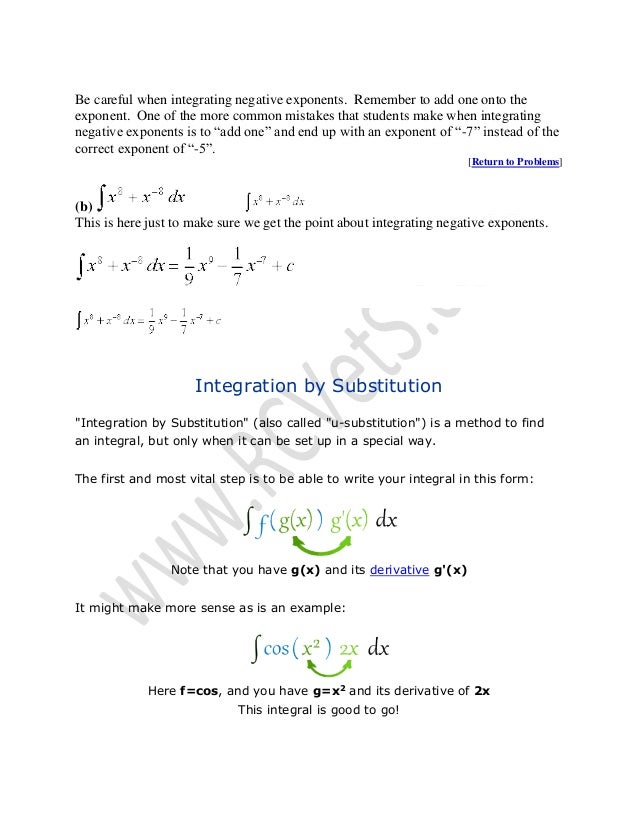 Math lecture 10 (Introduction to Integration)