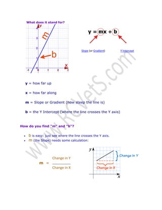 Math Lecture 11 (Cartesian Coordinates) | PDF
