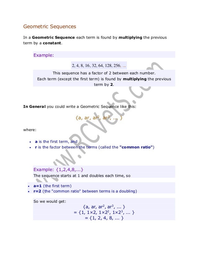 Math Lecture 7 Arithmetic Sequence