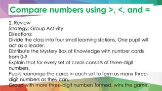 MATH LESSON 11 COMPARING NUMBERS INTERACTIVE GAME | PPTX