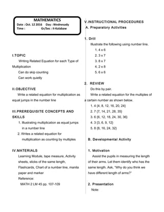 Math lesson 45 | DOC
