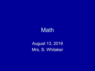 Mathematics Lessonpowerpoint 8.13.2019.ppt