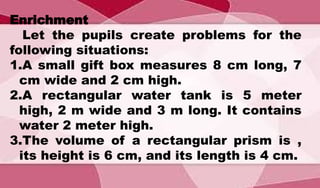 Lesson : Creating Problems with reasonable answers | PPTX