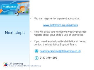 Mathletics parent-presentation | PPTX