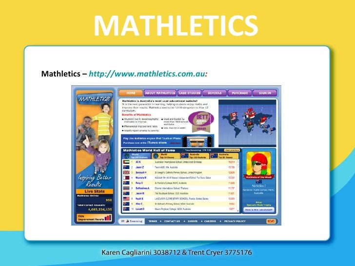 Mathletics Blog Presentation