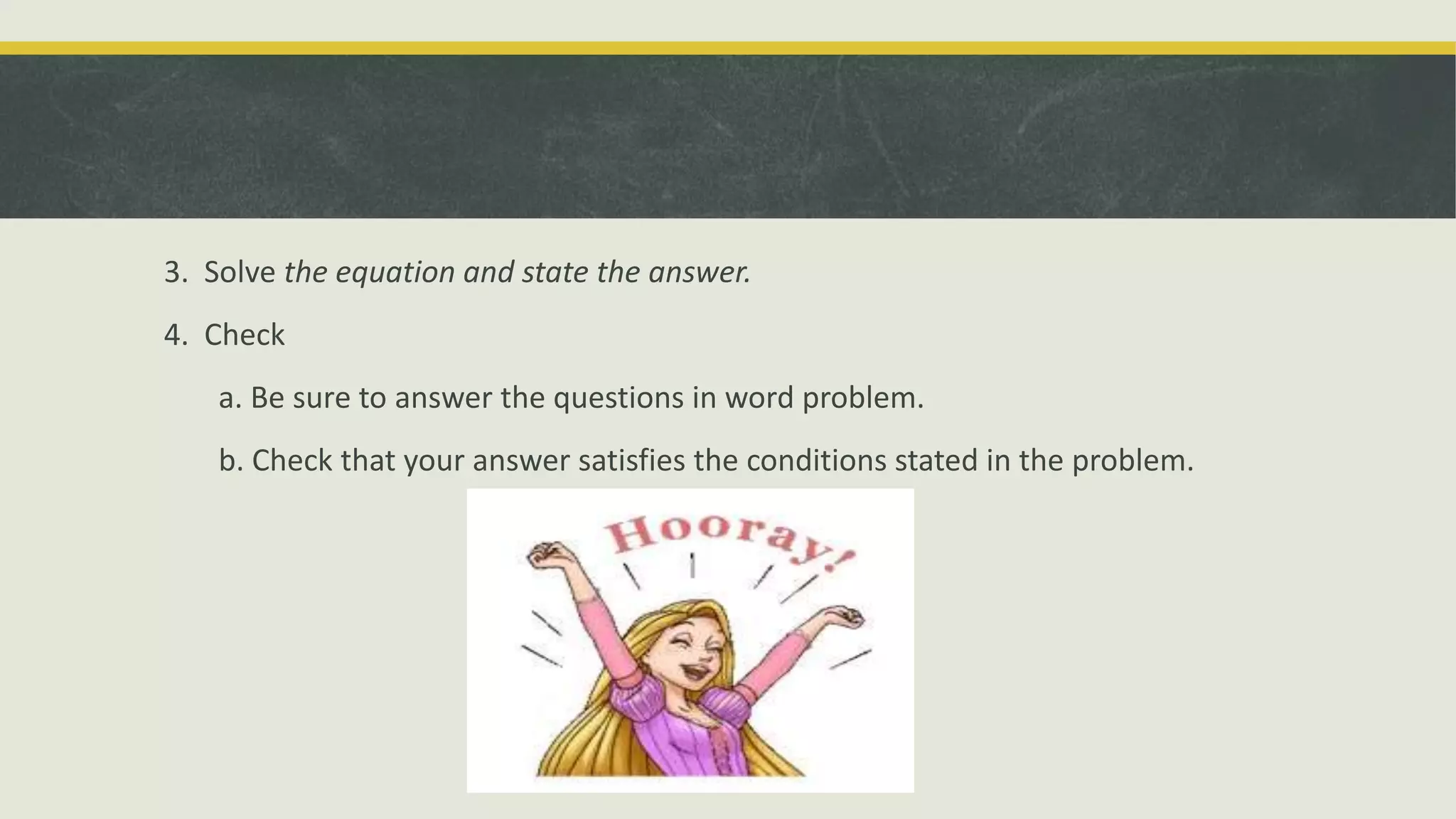 Math linear equations | PPT