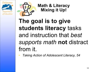 Mathematics_Literacy_Module_3 .ppt | Educational Assessment | Education