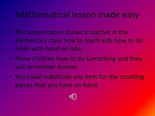Math made easy | PPTX