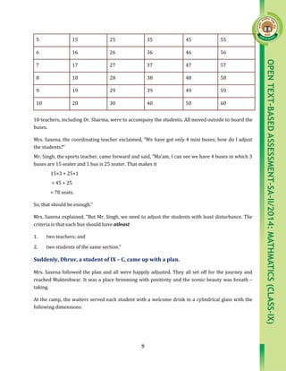 CBSE Open Textbook Mathematics | PDF