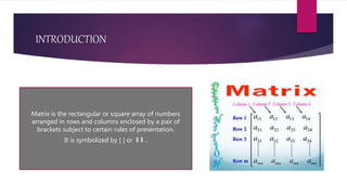 Math matrix | PPTX