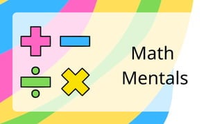 Interactive Math Mentals: Counting, Addition, Subtraction, and Shapes ...