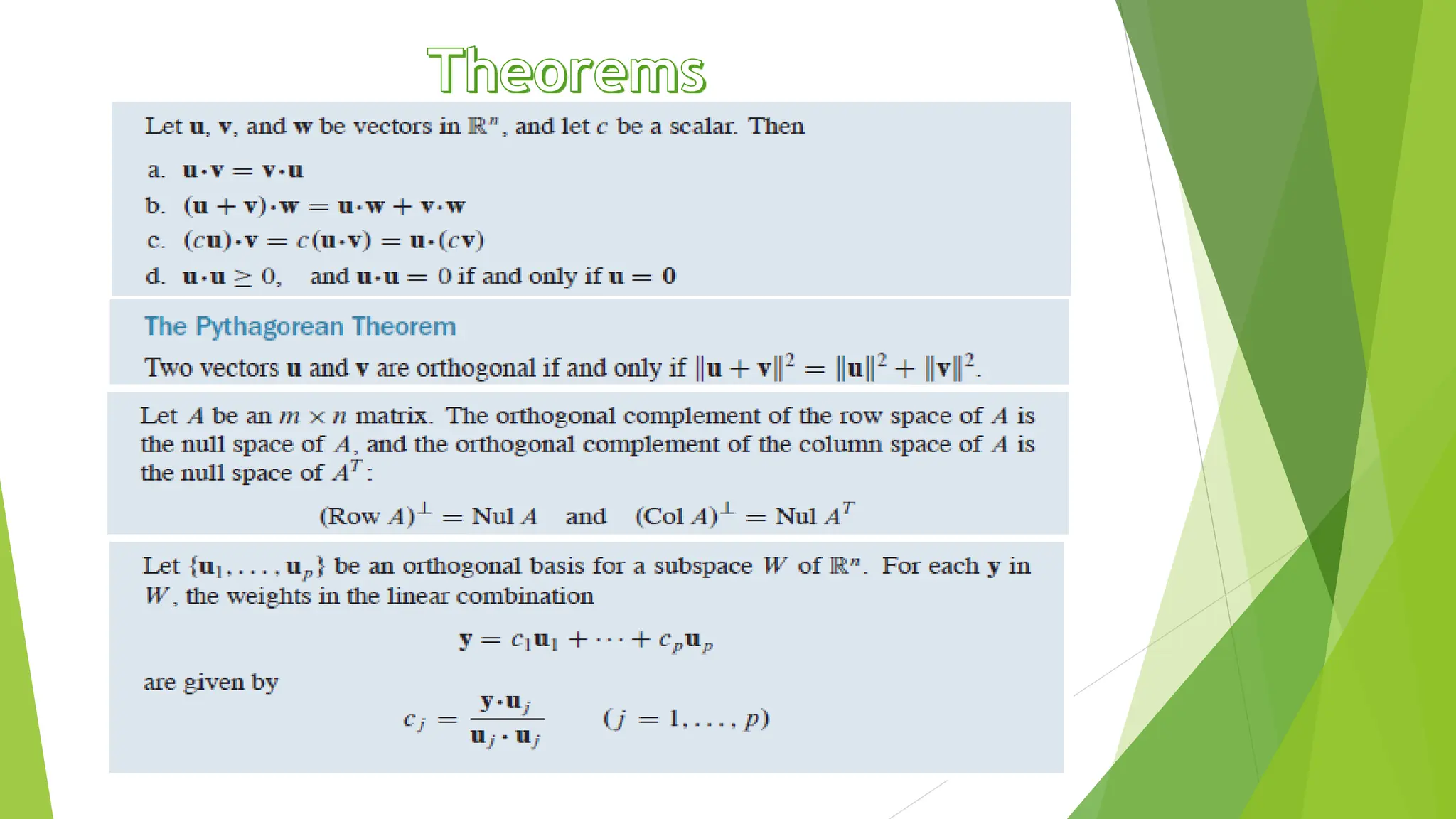Inner product space in engineering mathematics cse_aiml | PDF