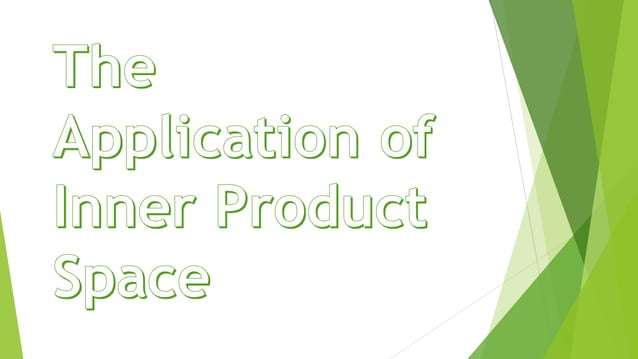 Inner product space in engineering mathematics cse_aiml | PDF