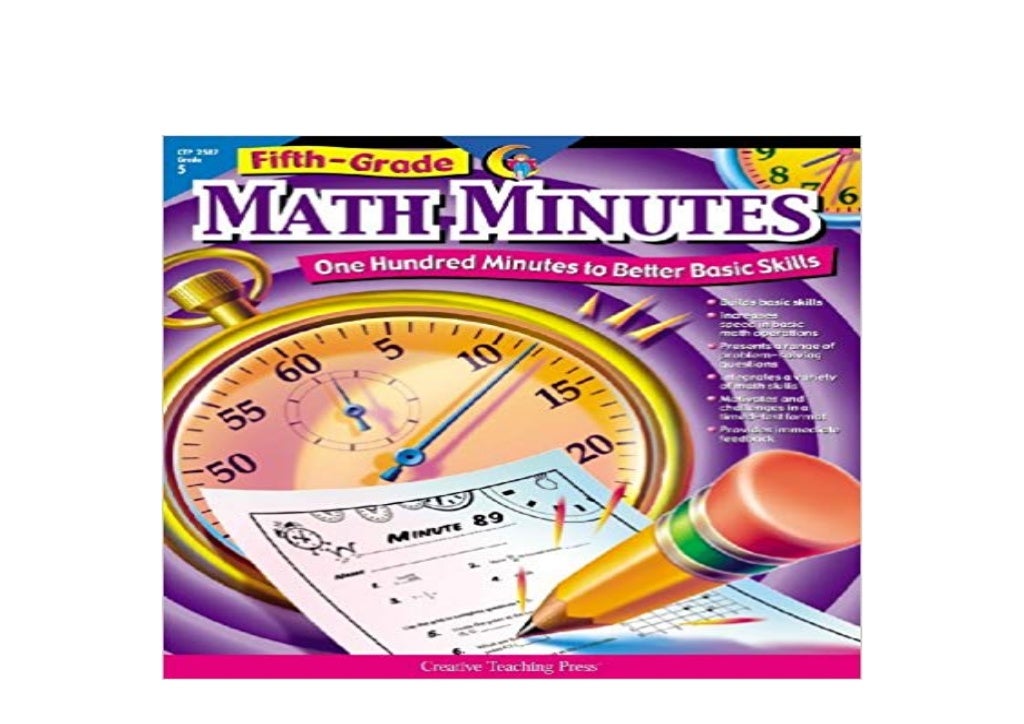 ONLINE Math Minutes 5th Grade CTP 2587 Full Books ONLINE Math Minutes 5th Grade CTP 2587 Full Books