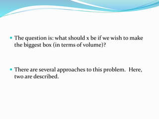 Maths Modelling | PPT